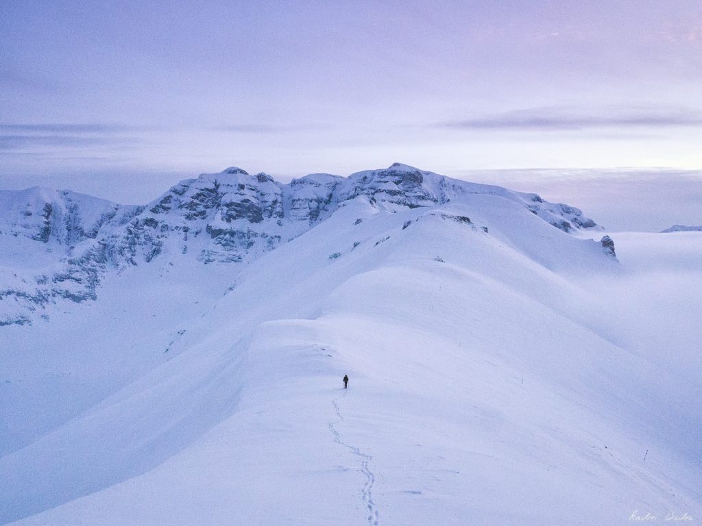 În ger la Tiganesti, în munții Bucegi | Andrei Badea