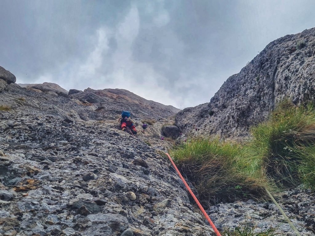 În Peretele Văii Albe, pe traseul Lespezi | Andrei Badea